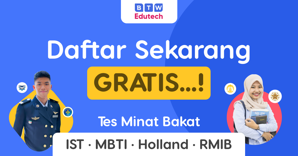 Aplikasi Tes Minat Bakat Gratis Untuk Sekolah se-Indonesia!